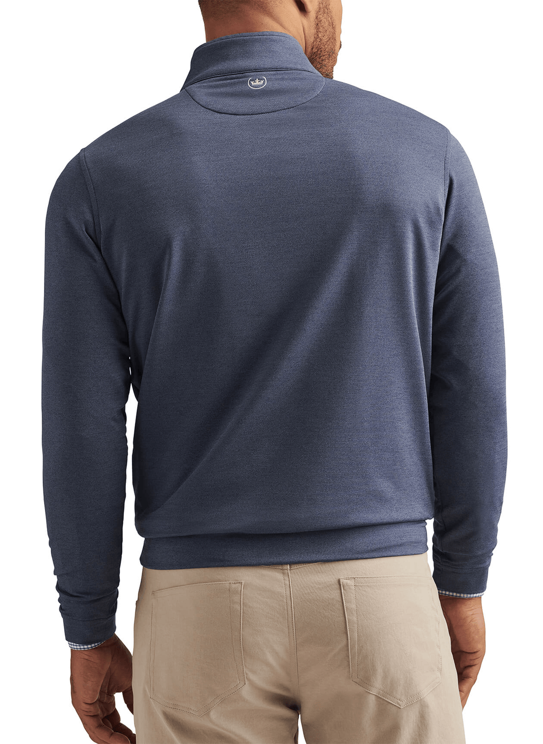 Peter Millar - Men's Perth Performance Melange Quarter-Zip – Threadfellows