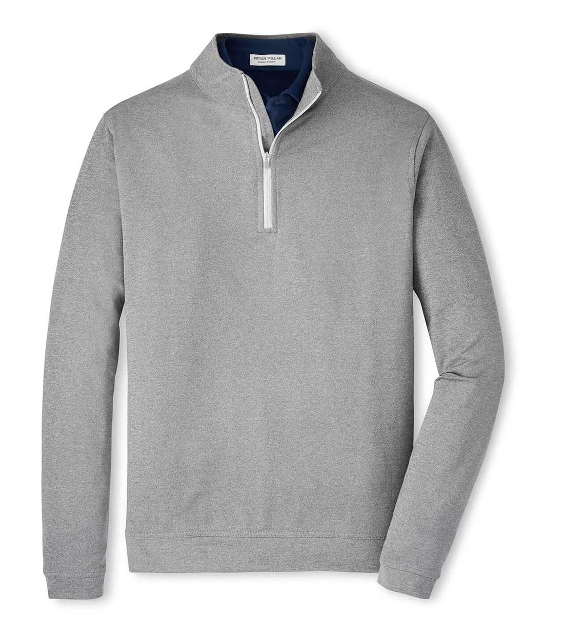 Peter Millar - Men's Perth Performance Melange Quarter-Zip – Threadfellows