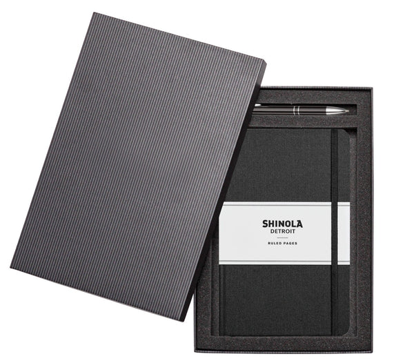 Shinola - Hardcover Journal/Clicker Pen Set – Threadfellows