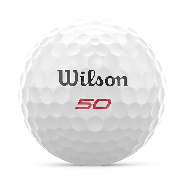 Wilson - Custom 50 Elite White Box Dozen – Threadfellows
