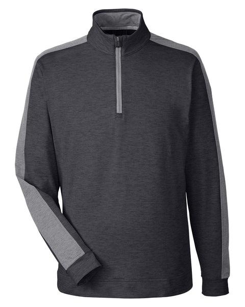 Puma - Men's Cloudspun Shoulder Stripe Quarter-Zip – Threadfellows